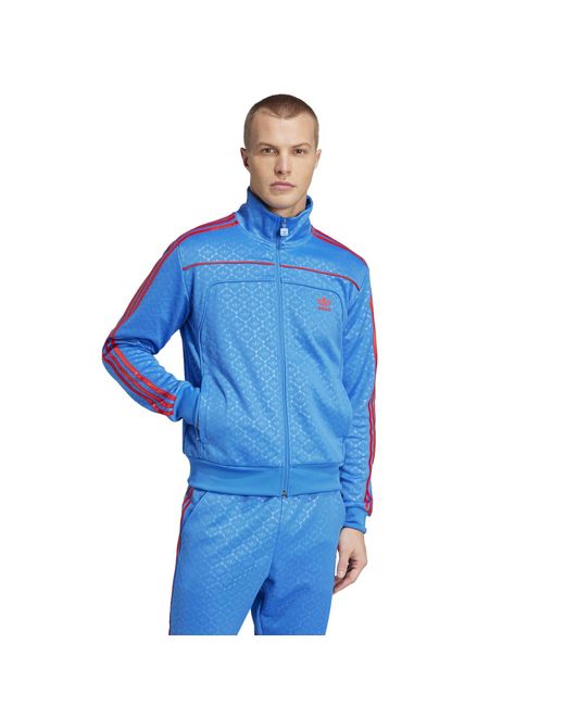 adidas David Beckham Originals Tracksuit Top in Blue for Men | Lyst UK
