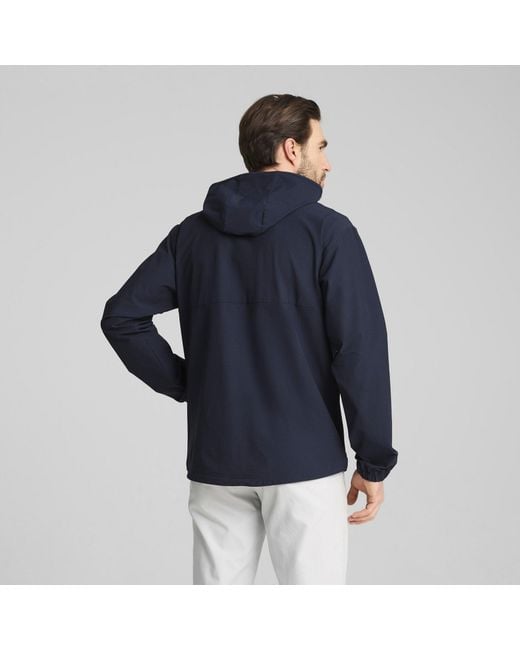 PUMA Ripguard Anorak Waterproof Jacket in Blue for Men | Lyst UK