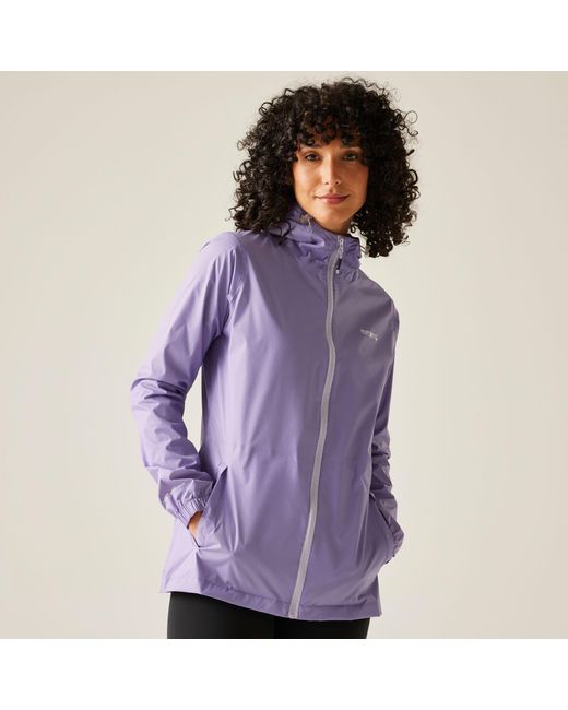 Regatta Pack It Iii Waterproof Jacket in Purple | Lyst UK