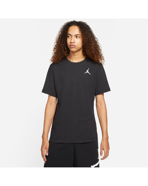 Nike Small Logo Regular Fit T-Shirt in Black for Men | Lyst UK