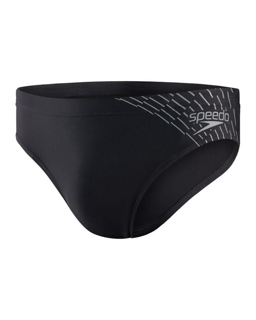Speedo Medley Logo Brief in Black for Men | Lyst UK