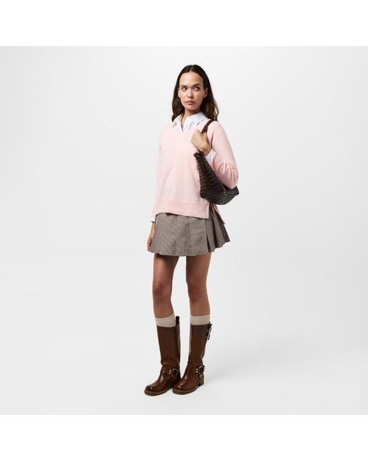 French Connection Ebba Vhari Jumper in Pink | Lyst UK