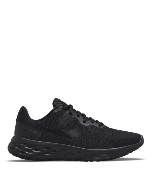 Nike Revolution 6 Running Shoes in Black | Lyst UK