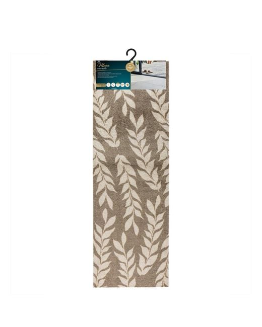 JVL Mega Mat Entrance Runner Leaves in Natural | Lyst UK
