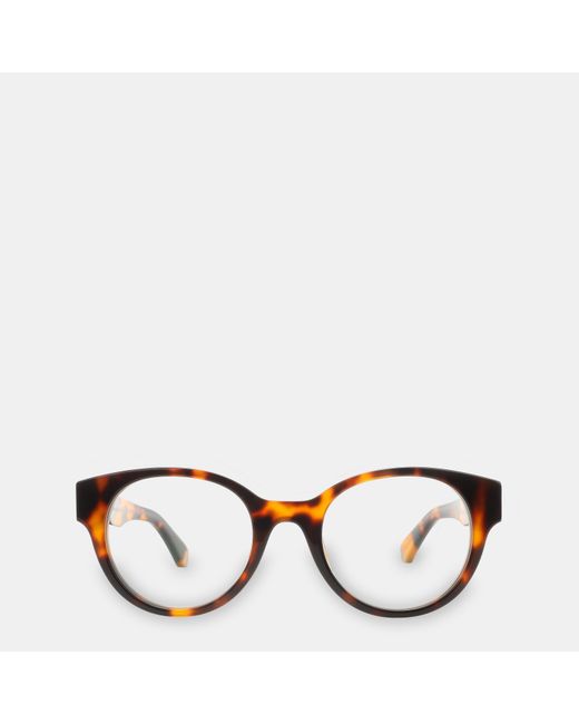 Off-White c/o Virgil Abloh Off Optical Style 99 in Brown | Lyst UK