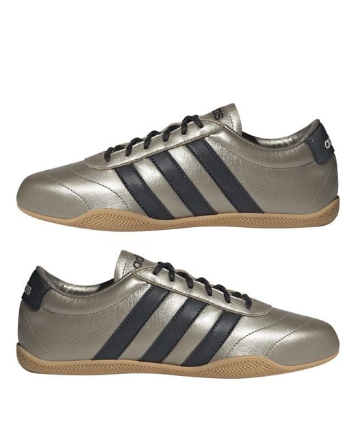 adidas Grand Court Lo Shoes in Grey | Lyst UK