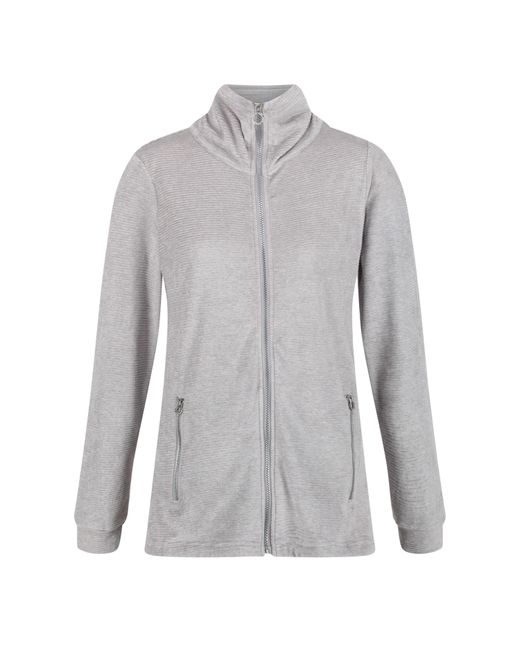 Regatta Everleigh Full-Zip Fleece Fabric in Grey | Lyst UK