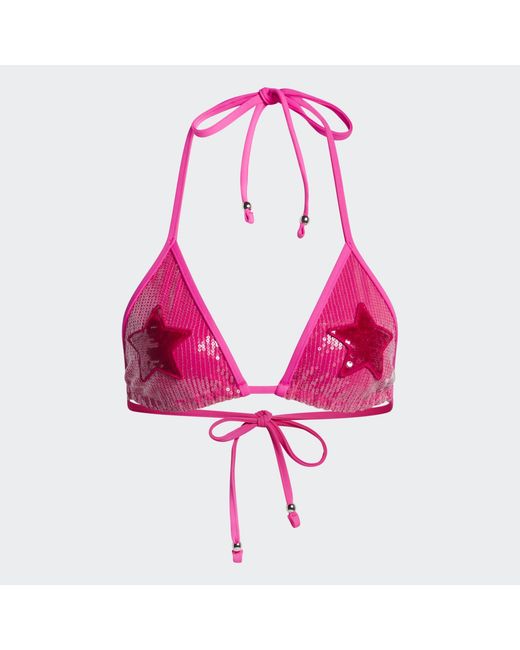 adidas Originals Triangle Bikini in Pink | Lyst UK