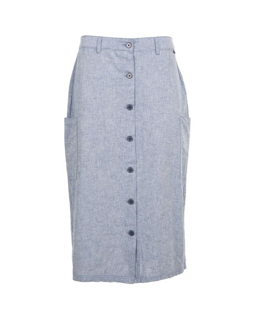 Trespass Alexie Long Walking Skirt in Blue | Lyst UK