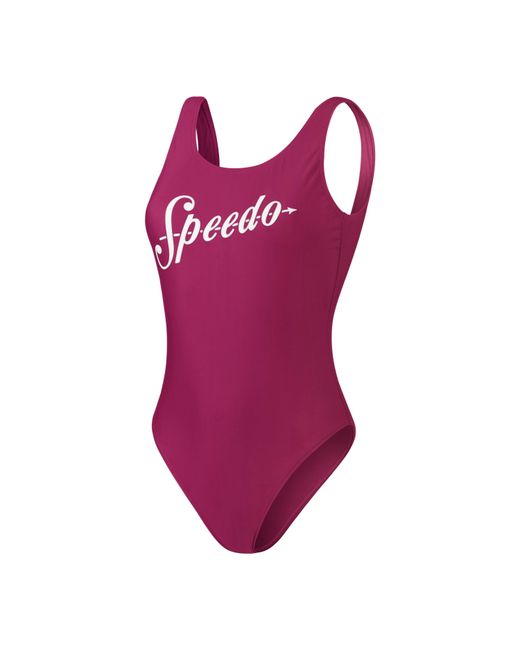 Speedo Logo Deep Ubk in Purple | Lyst UK