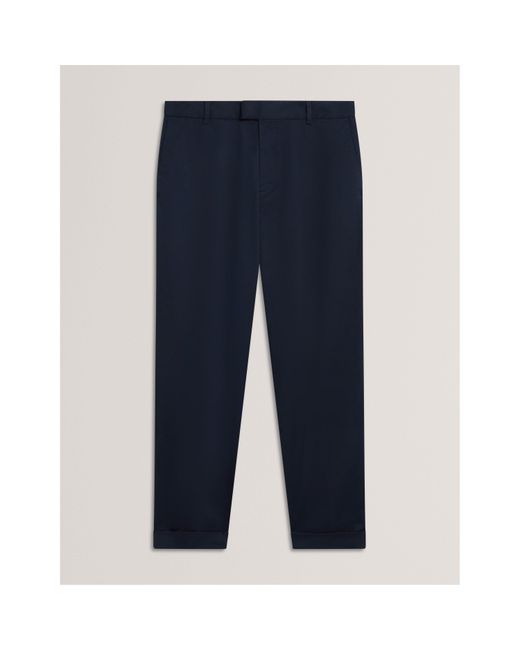 Ted Baker Tapered Trousers in Blue for Men | Lyst UK