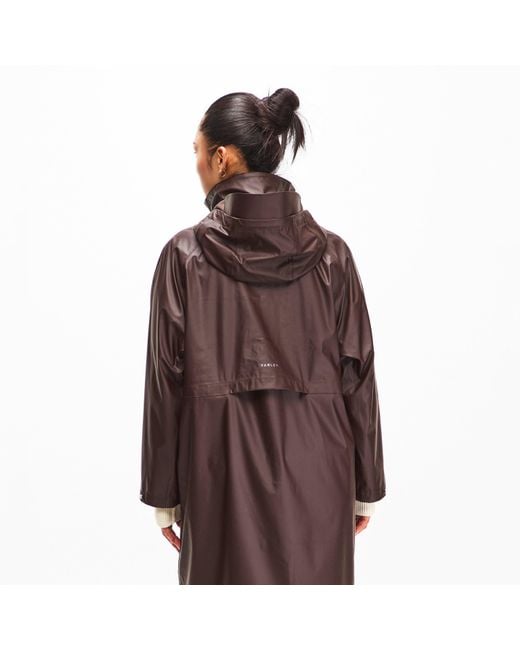 Varley Kirsten Raincoat in Brown | Lyst UK