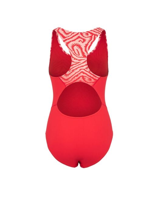Slazenger 1881 Sports Back Swimsuit in Red | Lyst UK