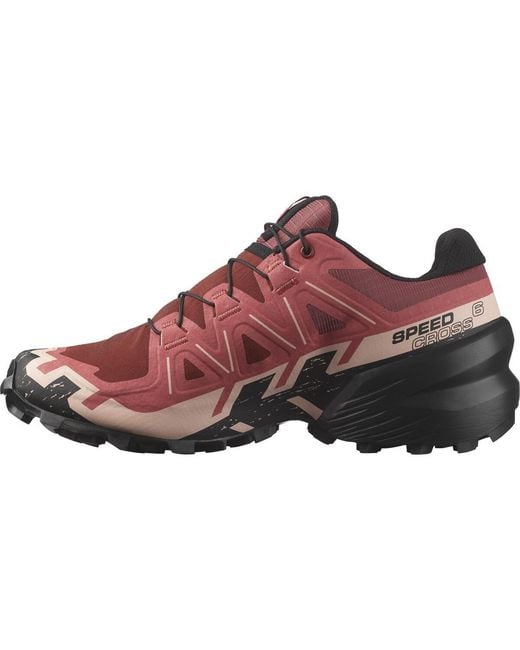 Salomon Speedcross 6 Trail Running Shoes in Red | Lyst UK