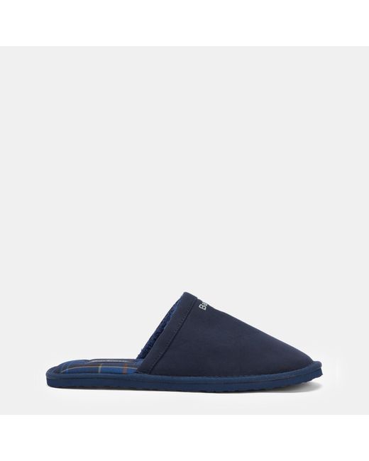 Barbour Everitt Mule Slippers in Blue for Men | Lyst UK