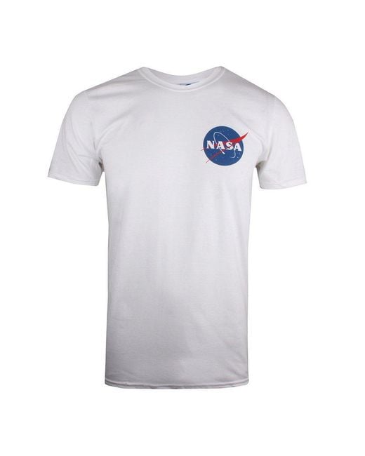 NASA Core Logo T-Shirt in Blue for Men | Lyst UK