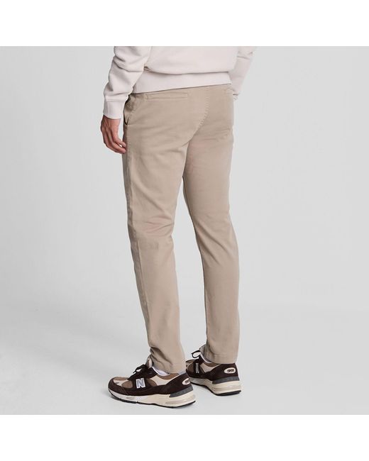 Lyle & Scott Chinos in Natural for Men | Lyst UK