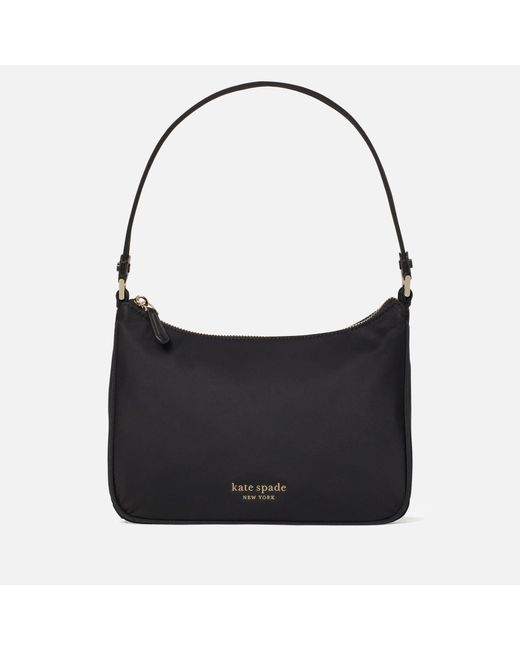 Kate Spade The Little Better Sam Nylon Shoulder Bag in Black | Lyst UK