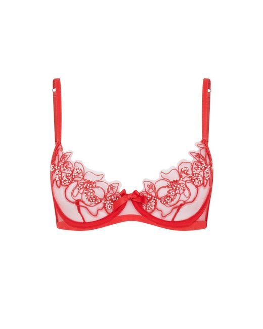 Agent Provocateur Lindie Balconette Underwired Bra | Lyst UK