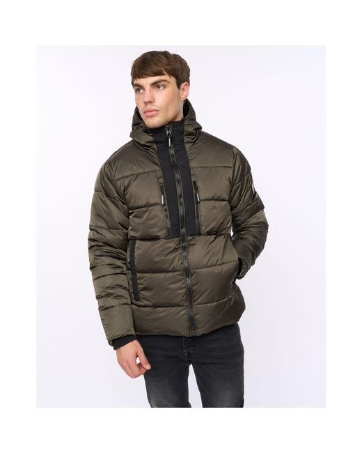 Crosshatch Chimmax Jacket in Brown for Men | Lyst UK