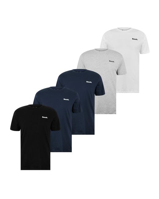 Bench Josh 5 Pack T-Shirt in Blue for Men | Lyst UK