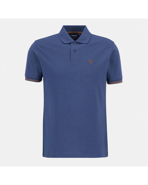 Barbour Austwick Polo Shirt in Blue for Men | Lyst UK