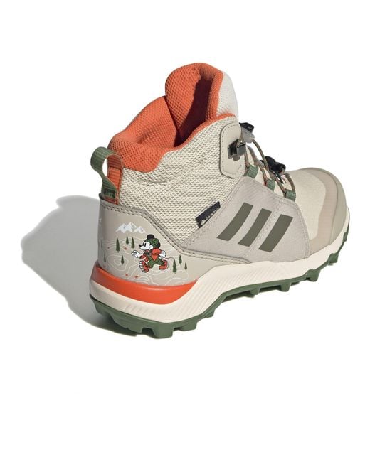 adidas Terrex Mid Gore-Tex Disney Waterproof Trekking Boots in Grey ...