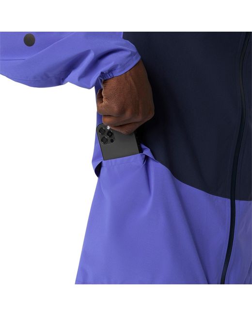 Asics Metarun Legend Jacket Running in Blue for Men | Lyst UK