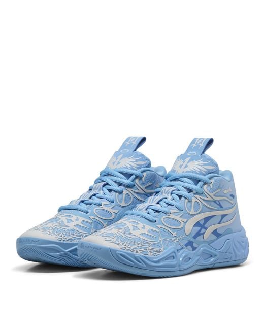 PUMA Mb.04 La France Jr Basketball Trainers in Blue for Men | Lyst UK