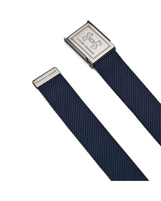 Under Armour Armour Drive Stretch Webbing Belt in Blue for Men | Lyst UK