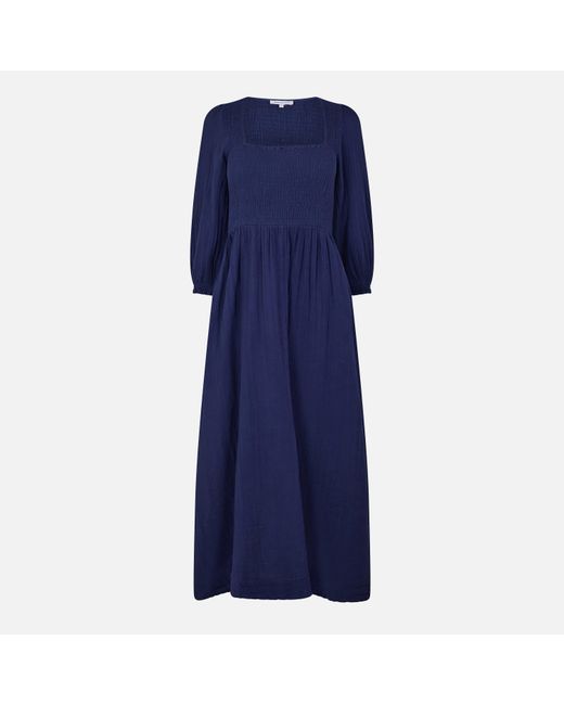 Lily and Lionel Lilley Pippa Maxi Dress in Blue | Lyst UK