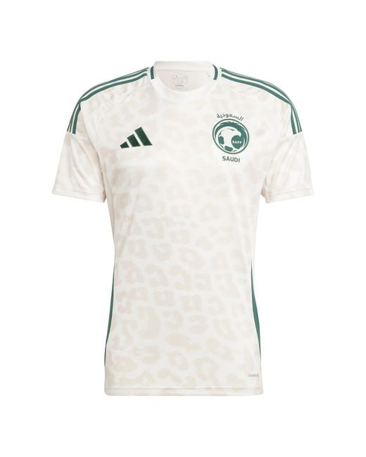adidas Saudi Arabia Away Shirt 2024 Adults in White for Men | Lyst UK