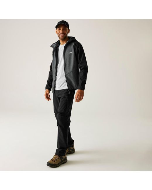 Regatta Arec Iii Softshell Jacket in Black for Men | Lyst UK