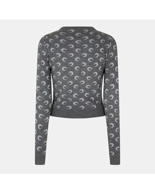 Marine Serre Ms Moon Cardgian Ld61 in Grey | Lyst UK