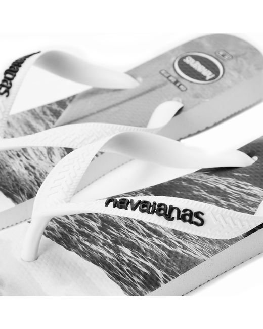 Havaianas Flip Flop in White | Lyst UK