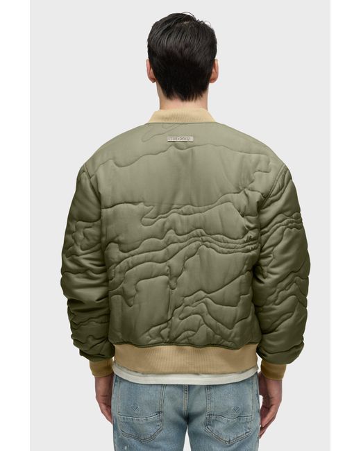 Hudson Jeans Nylon Jacket in Green for Men | Lyst