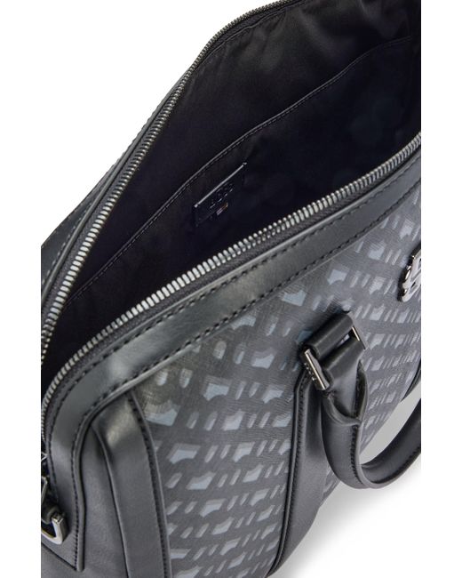 BOSS Monogram Document Case With Double B Trim in Black for Men | Lyst