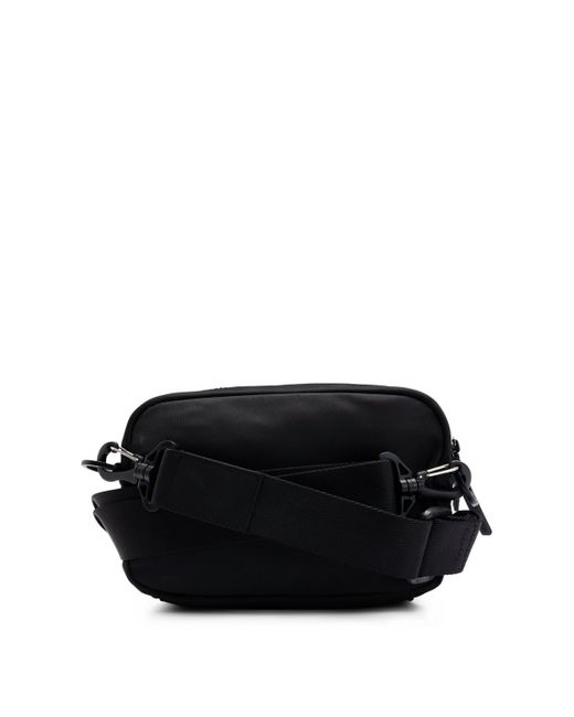 BOSS by HUGO BOSS Cross-body Bag With Flame Embroidery in Black for Men ...
