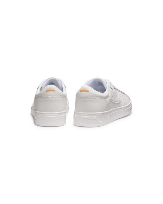 BOSS Logo-Trimmed Trainers in White for Men | Lyst UK