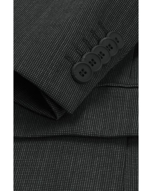 HUGO Modern-fit Suit In Micro-patterned Performance-stretch Fabric in ...