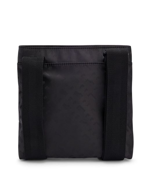 BOSS Monogram-jacquard Envelope Bag With Signature Stripe in Black for ...