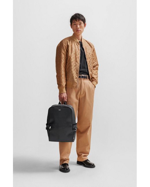 BOSS by HUGO BOSS Backpack With Signature Stripe And Logo Detail in ...