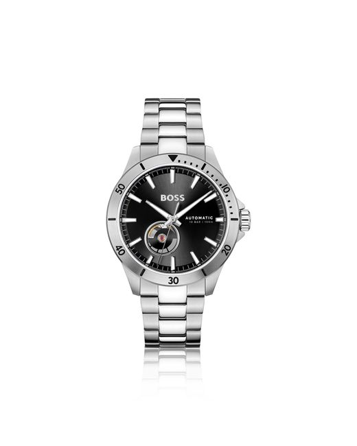 BOSS Troper Automatic Stainless-Steel Watch With Japanese Automatic ...