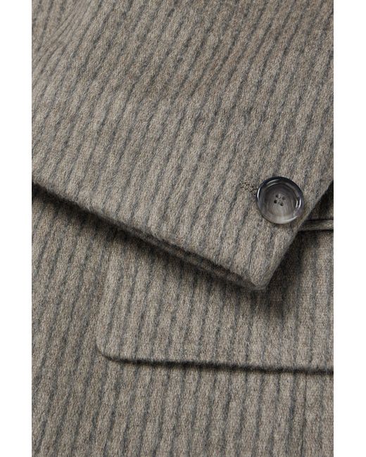 BOSS by HUGO BOSS Double-breasted Suit In Pure Cashmere With Stripe ...