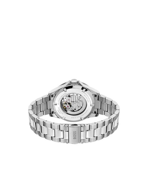 BOSS Troper Automatic Stainless-Steel Watch With Japanese Automatic ...