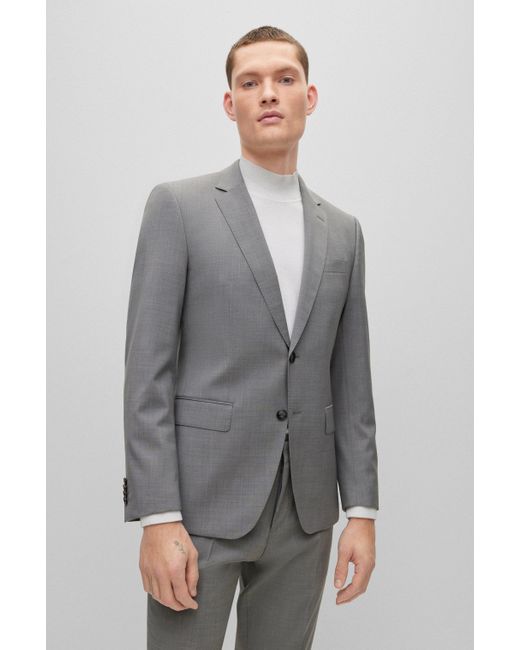 Hugo Boss Grey Suits