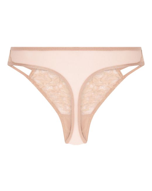 Hunkemöller Briar Thong in Brown | Lyst UK