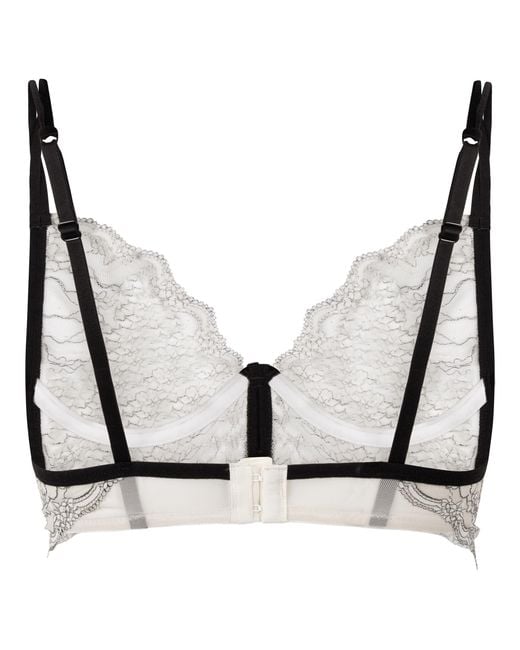 Hunkemöller Agnes Non-padded Underwired Longline Bra in Black | Lyst UK