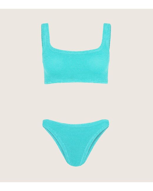 Hunza G Xandra Bikini in Blue | Lyst UK