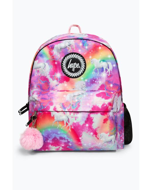 Hype Hype Girls Iconic Magical Unicorn Backpack in Pink | Lyst UK